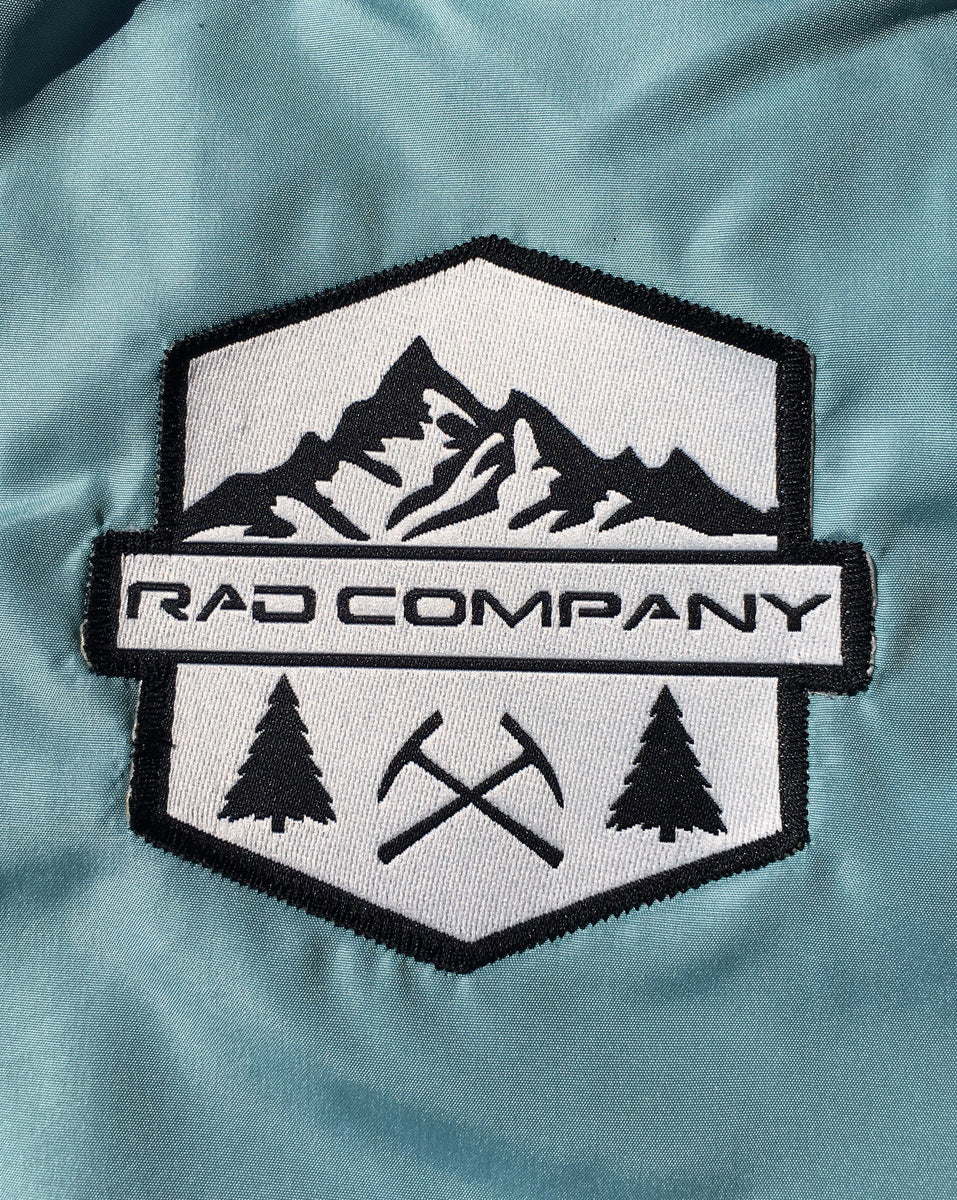 Rad Mountains Lightweight Windbreaker - Aqua – Rad Supply Co
